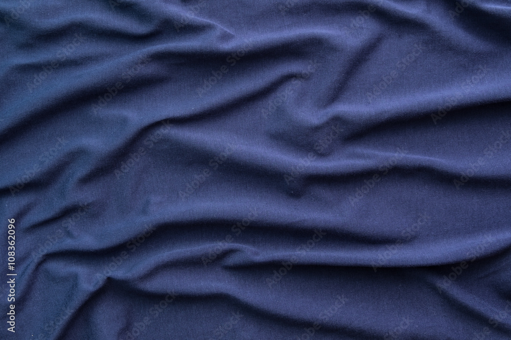 Blue color cotton fabric texture background Stock Photo | Adobe Stock