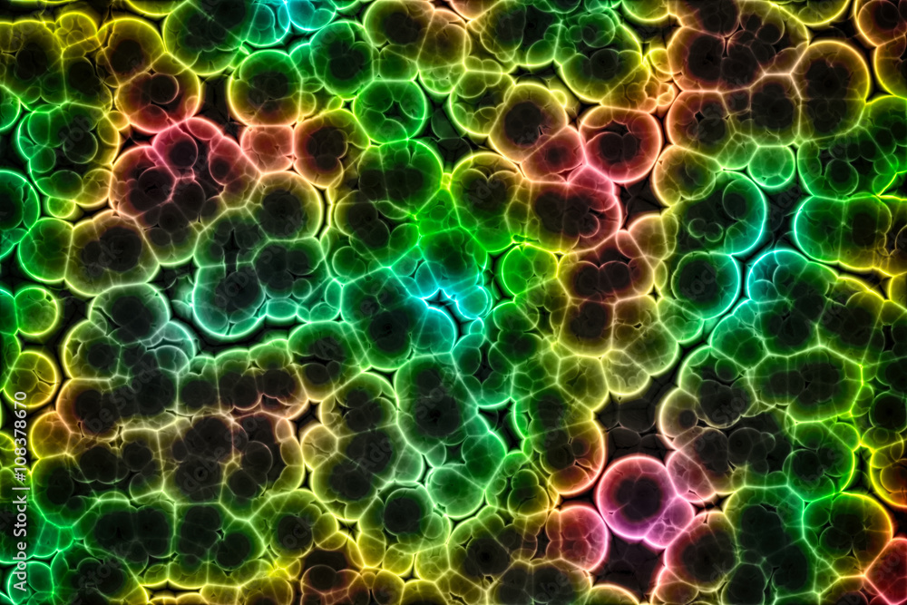 Colored cells Stock-Illustration | Adobe Stock