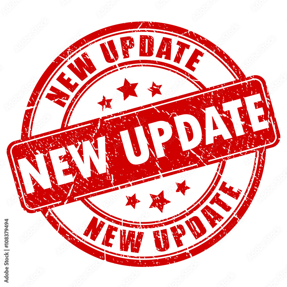 New update rubber stamp Stock Vector | Adobe Stock