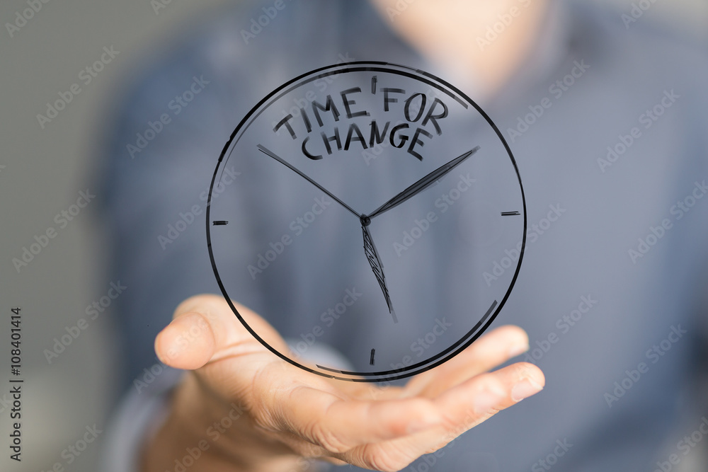 time for change Stock-Foto | Adobe Stock