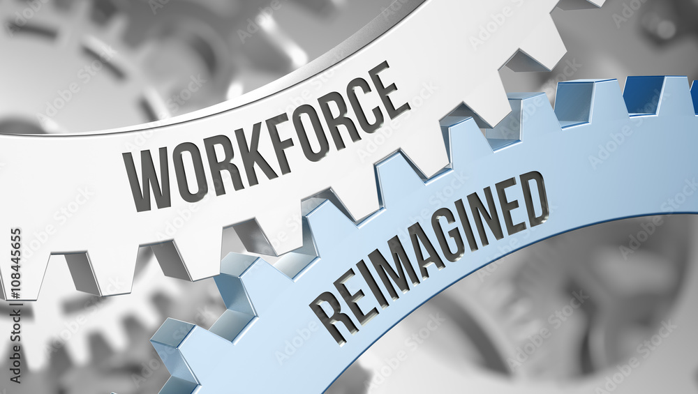 workforce reimagined Stock Photo | Adobe Stock