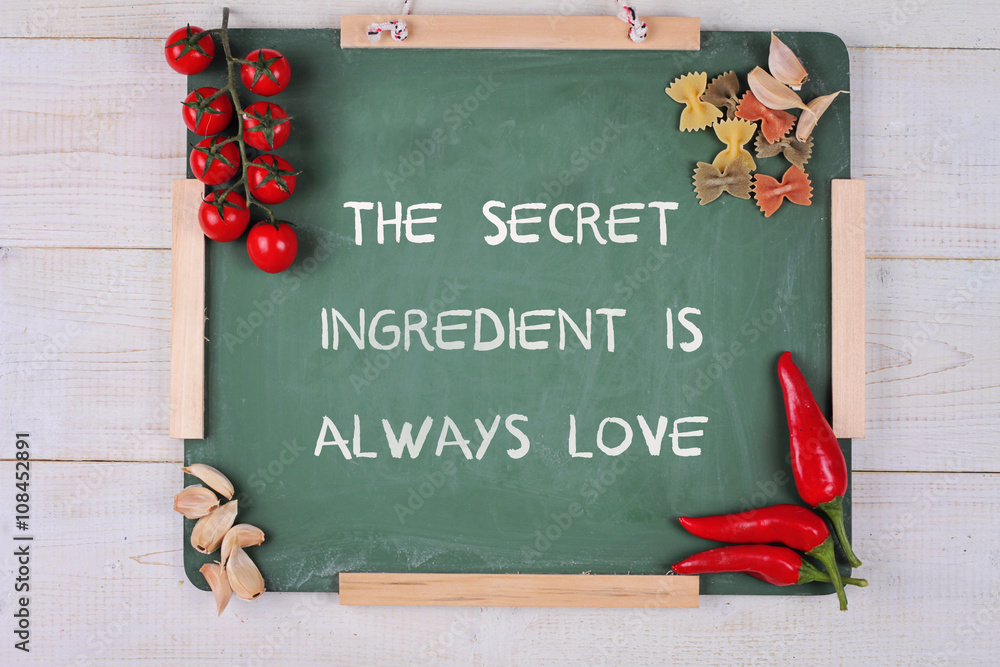 Motivation words the Secret ingredient is always love. Happiness ...
