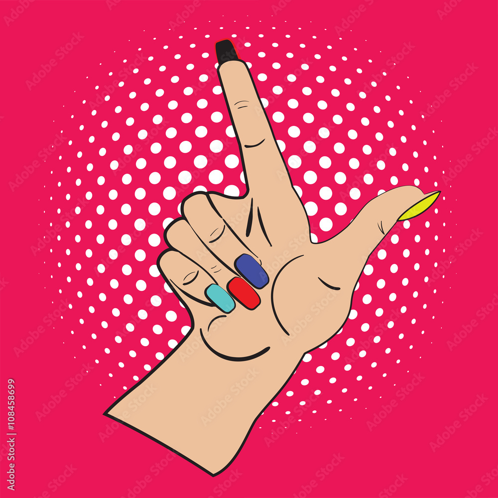 Pinky Raised Clip Art