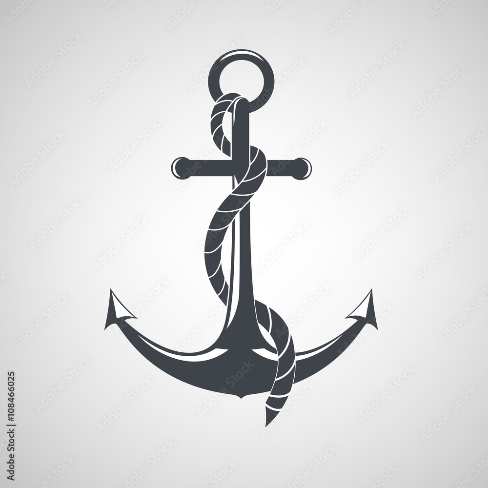 Anchor Rope Vector