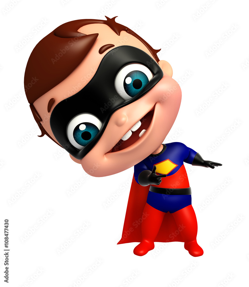 Cute Baby Superheroes Cartoon