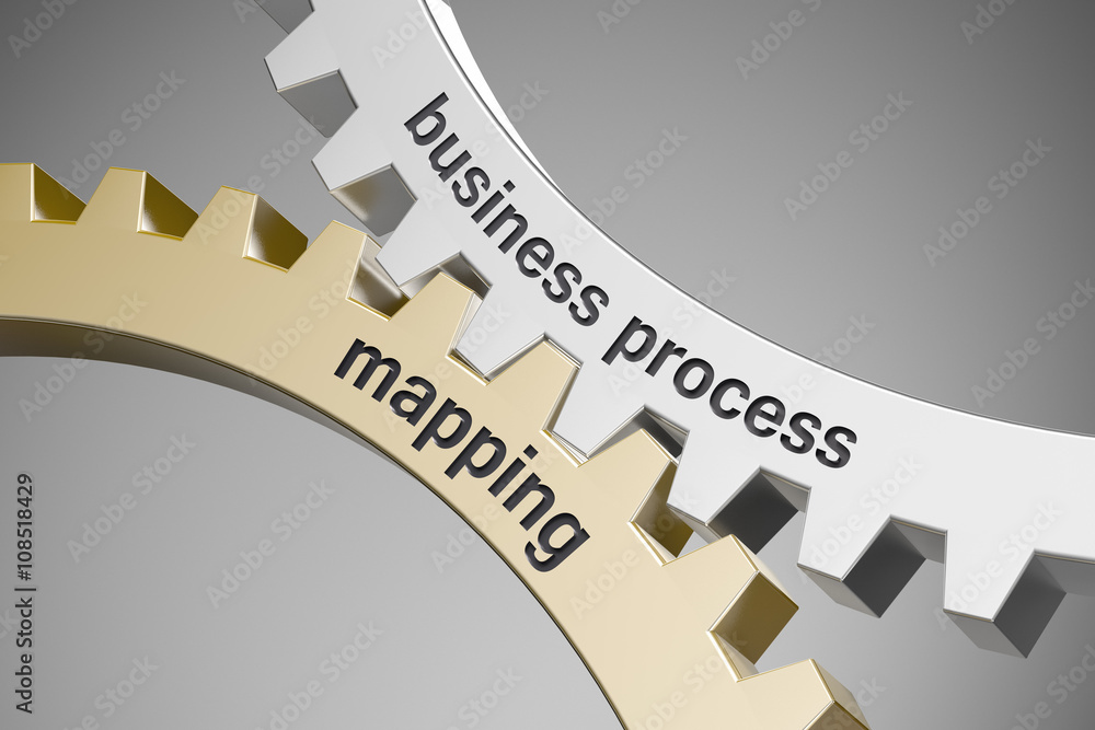 business process mapping Stock Illustration | Adobe Stock