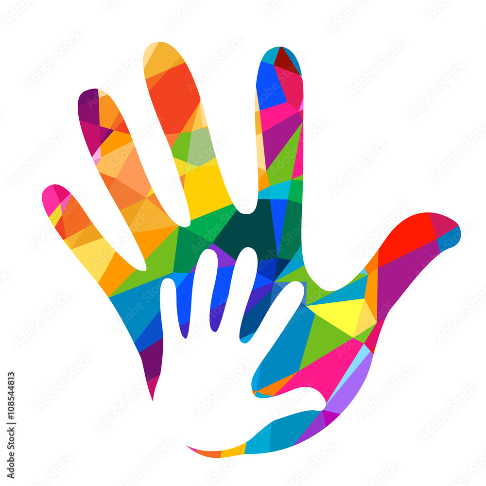 hand helping illustration Stock Vector | Adobe Stock