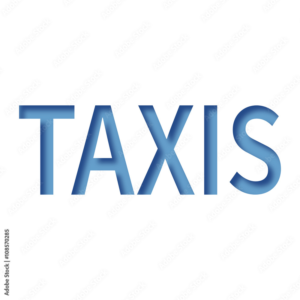 Logo taxis. Stock Vector | Adobe Stock