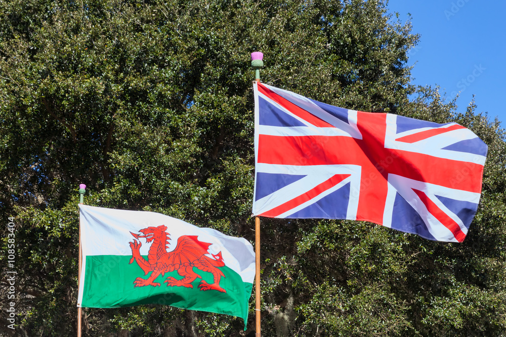 Welsh Flag Union Jack