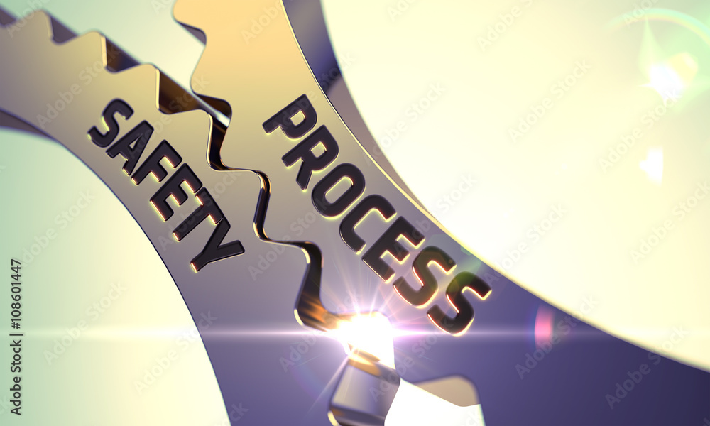 Process Safety - Illustration with Lens Flare. Process Safety on the ...