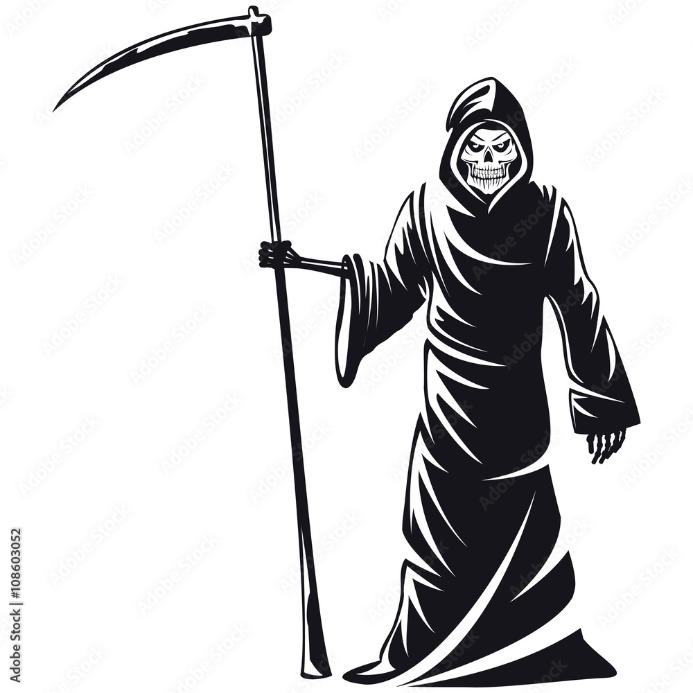 Death sign vector Stock Vector | Adobe Stock