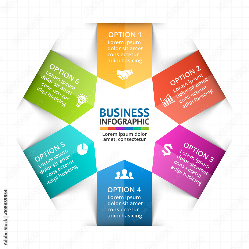 Vector circle arrows infographic, diagram, graph, presentation, chart. Business cycle concept ...