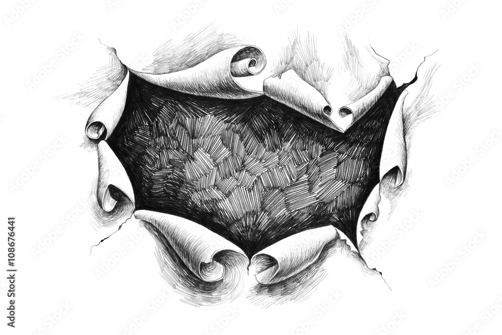 Black Hole Drawing Pencil
