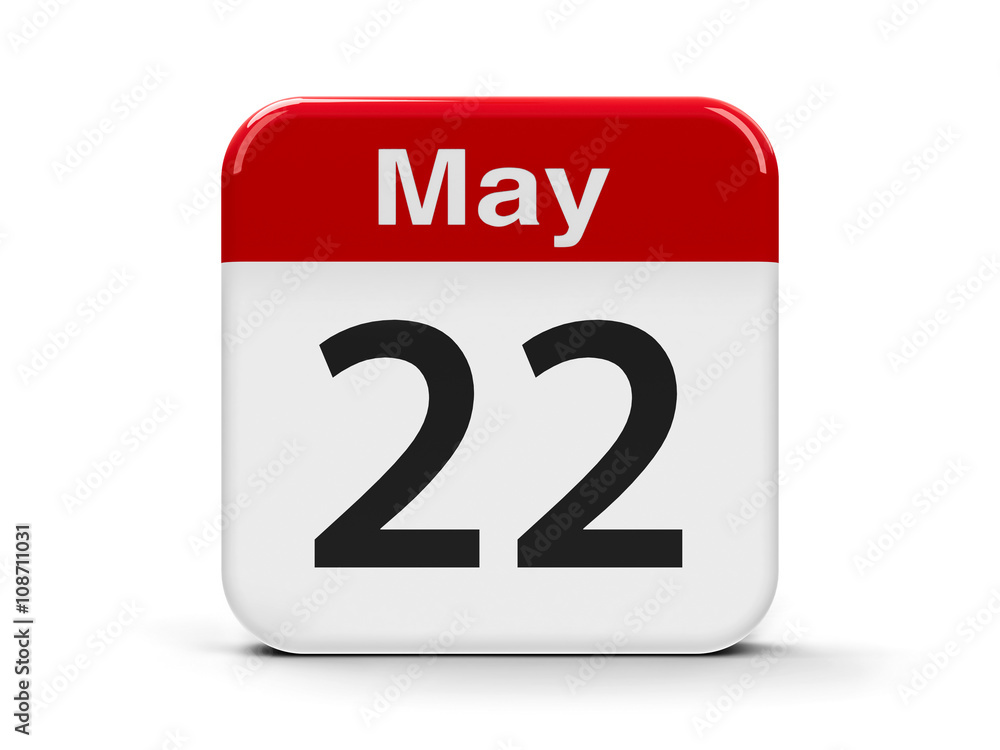 22nd May Stock Illustration | Adobe Stock
