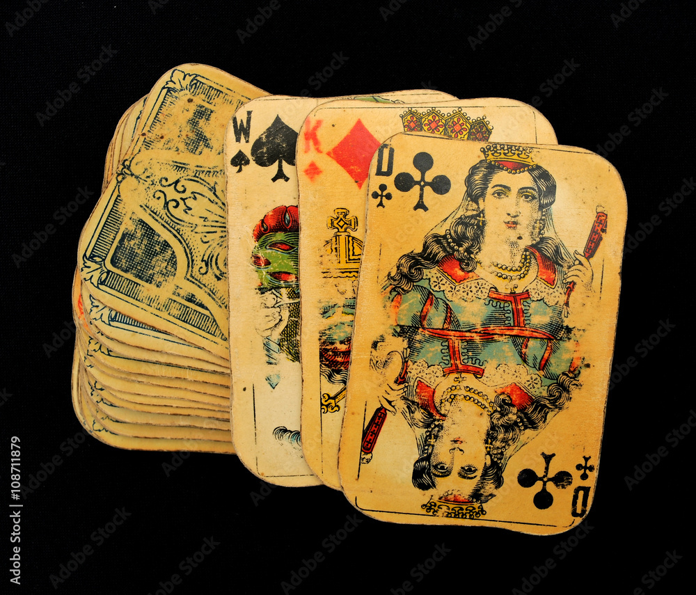 Antique Playing Cards Images
