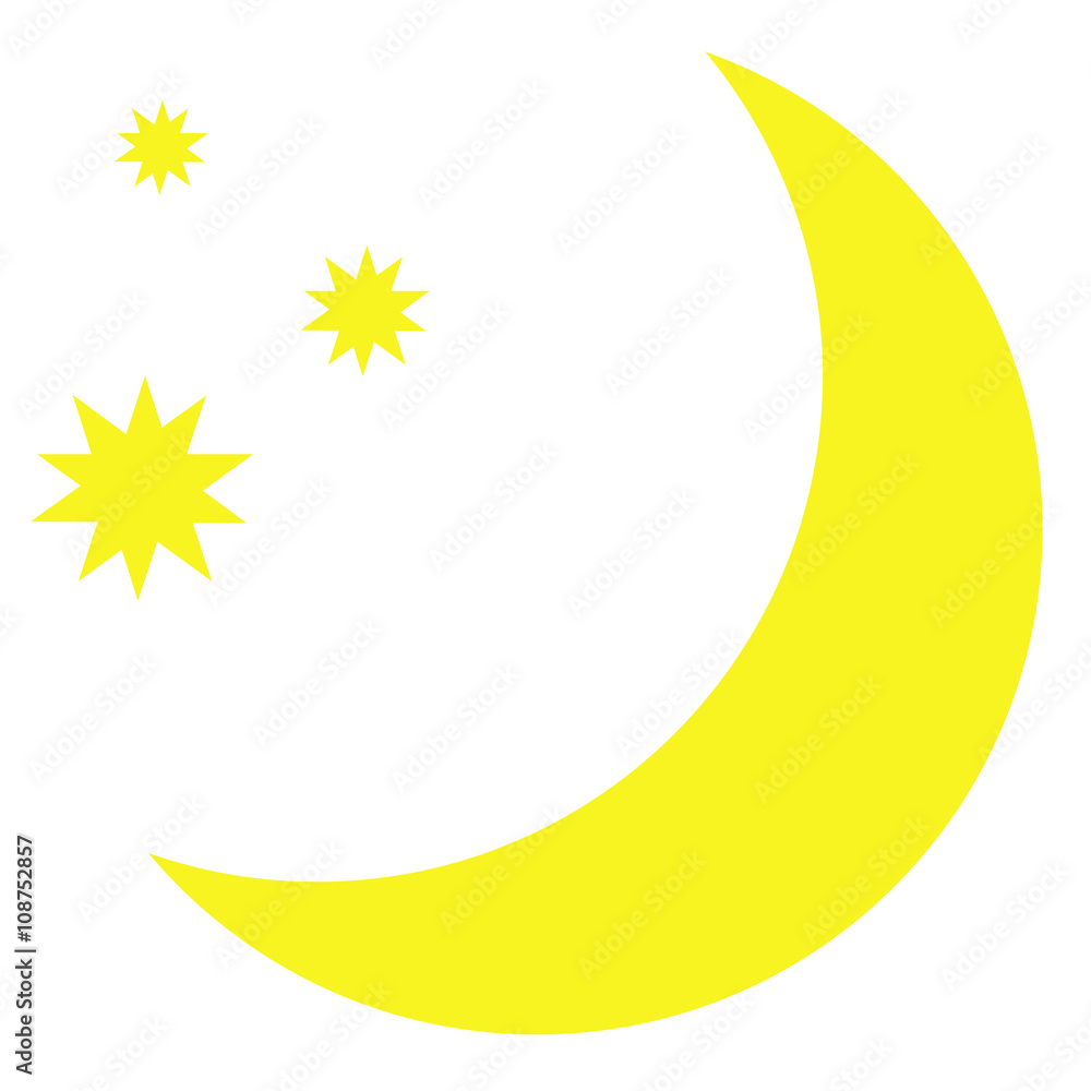 Mond Icon Stock-Foto | Adobe Stock