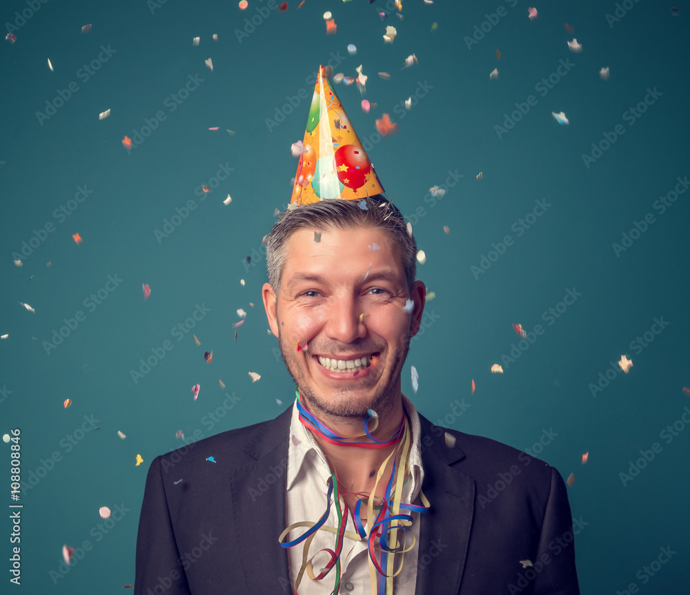 party man Stock-Foto | Adobe Stock