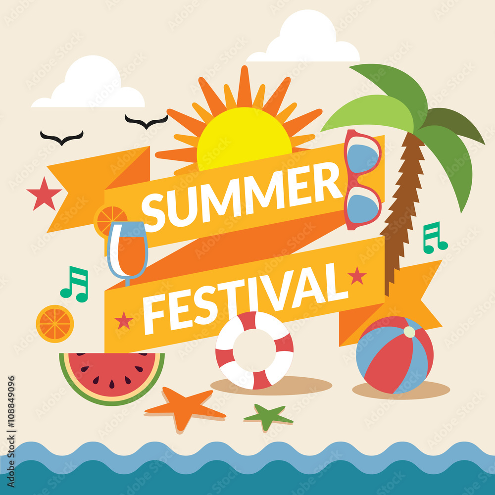 Summer Party Clip Art Free