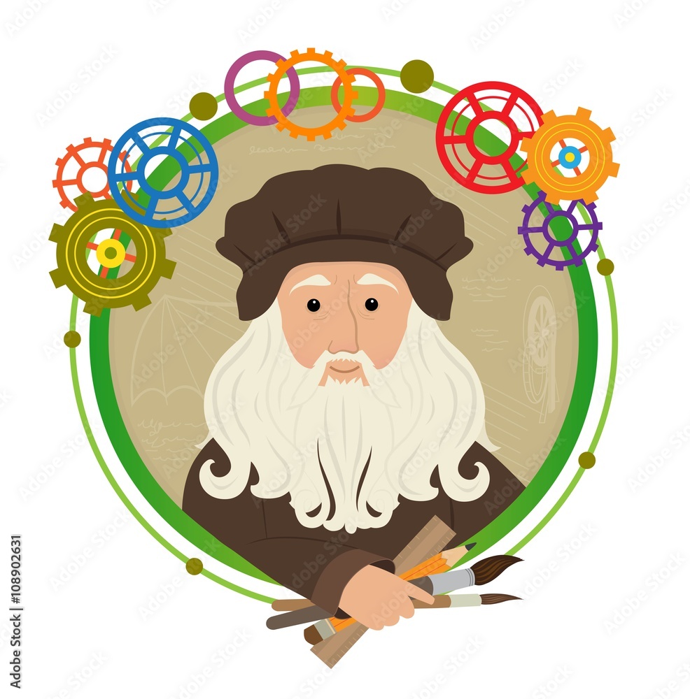 Leonardo Da Vinci Pictures Of Himself