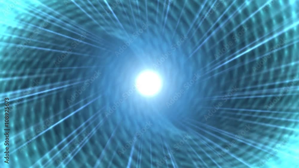 time warp space travel abstract animation Stock Video | Adobe Stock