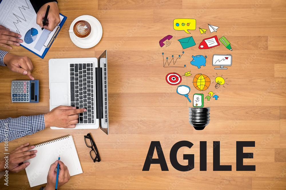 Agile Agility Nimble Quick Fast Concept Stock Photo | Adobe Stock