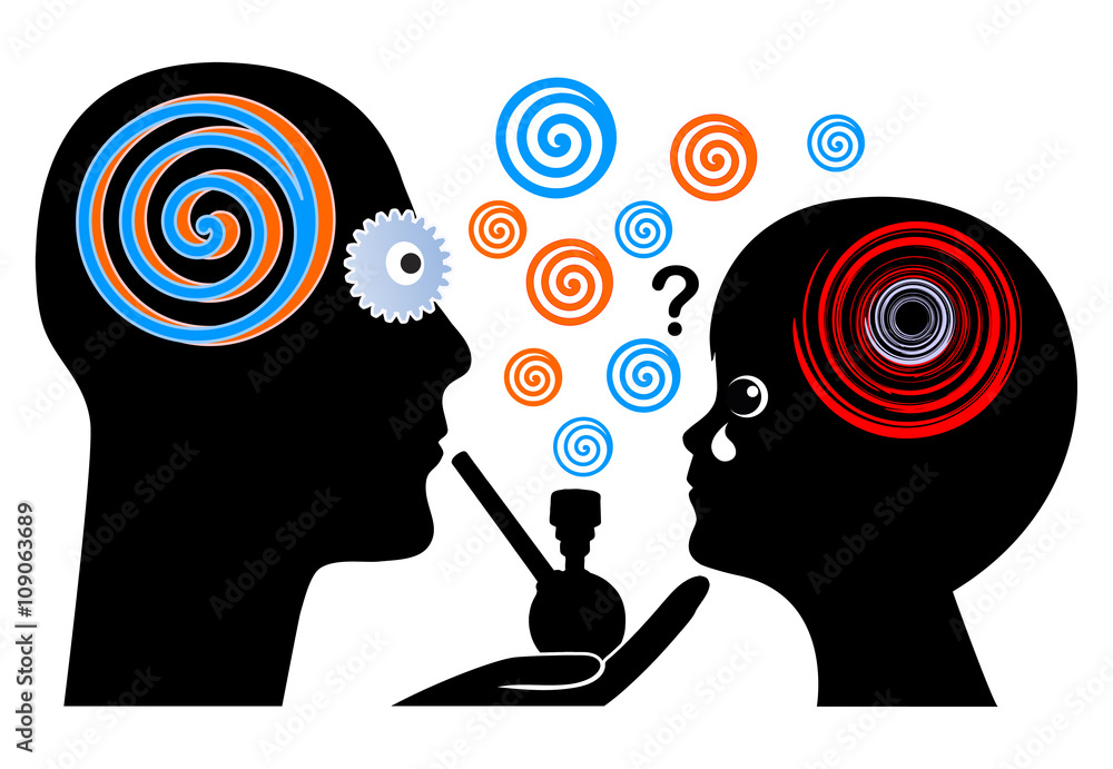 Pot Smoking Parent. Drug consuming father as negative role model for ...