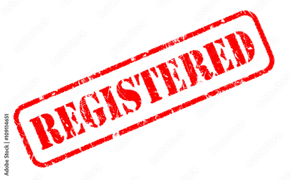 Registered Stamp