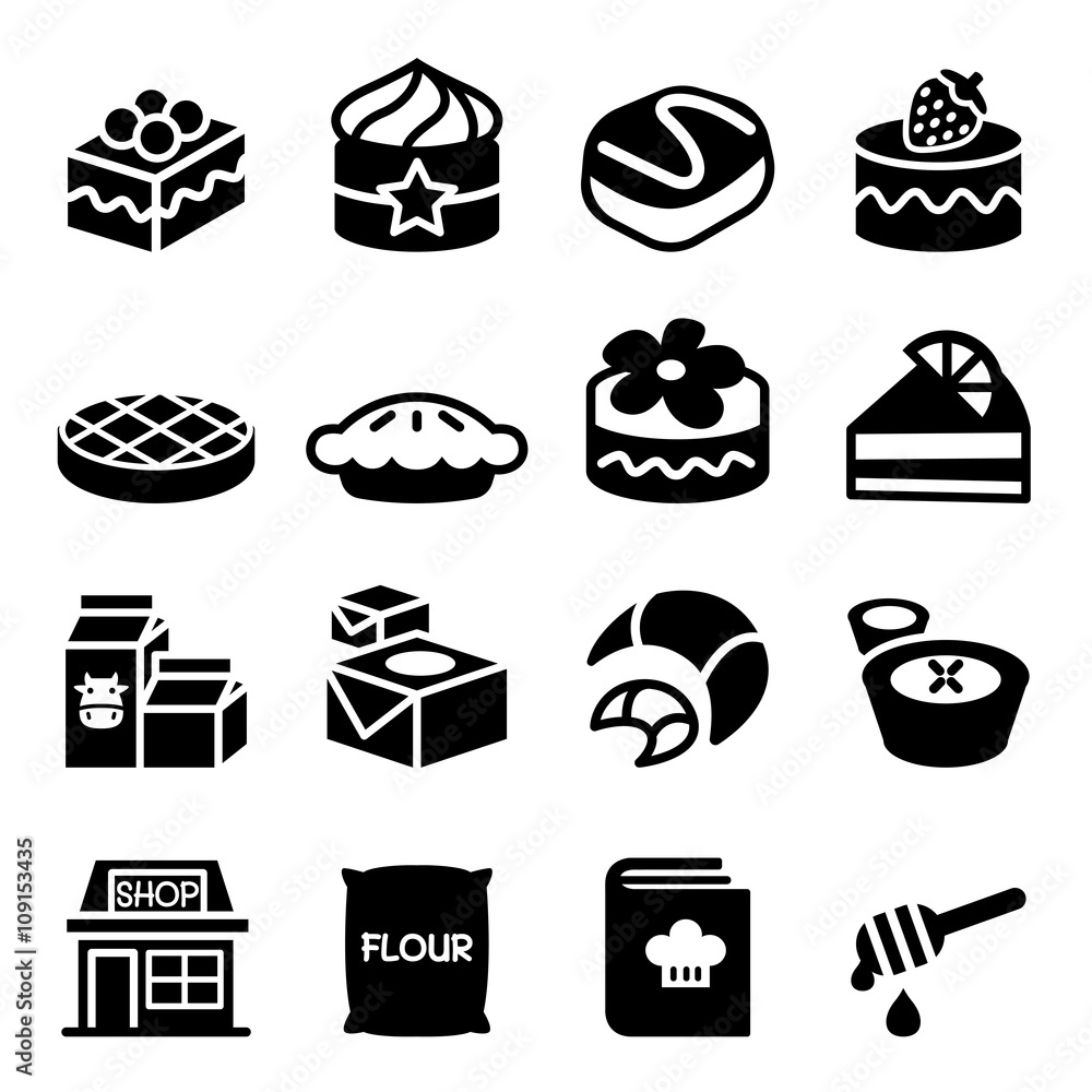 Vintage Dessert Icon