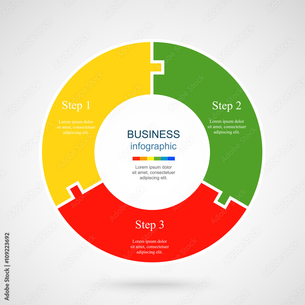 Vector infographics template Stock Vector | Adobe Stock