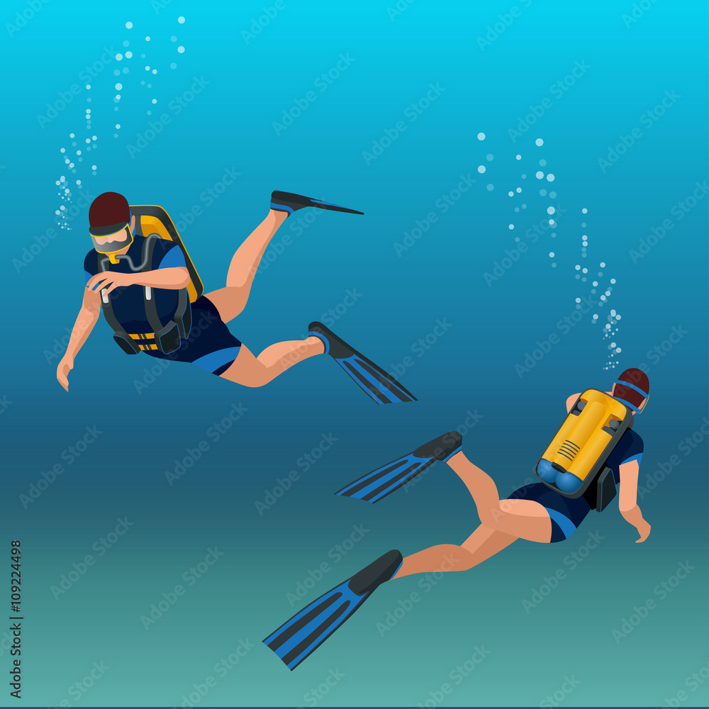Diving Sport Clipart