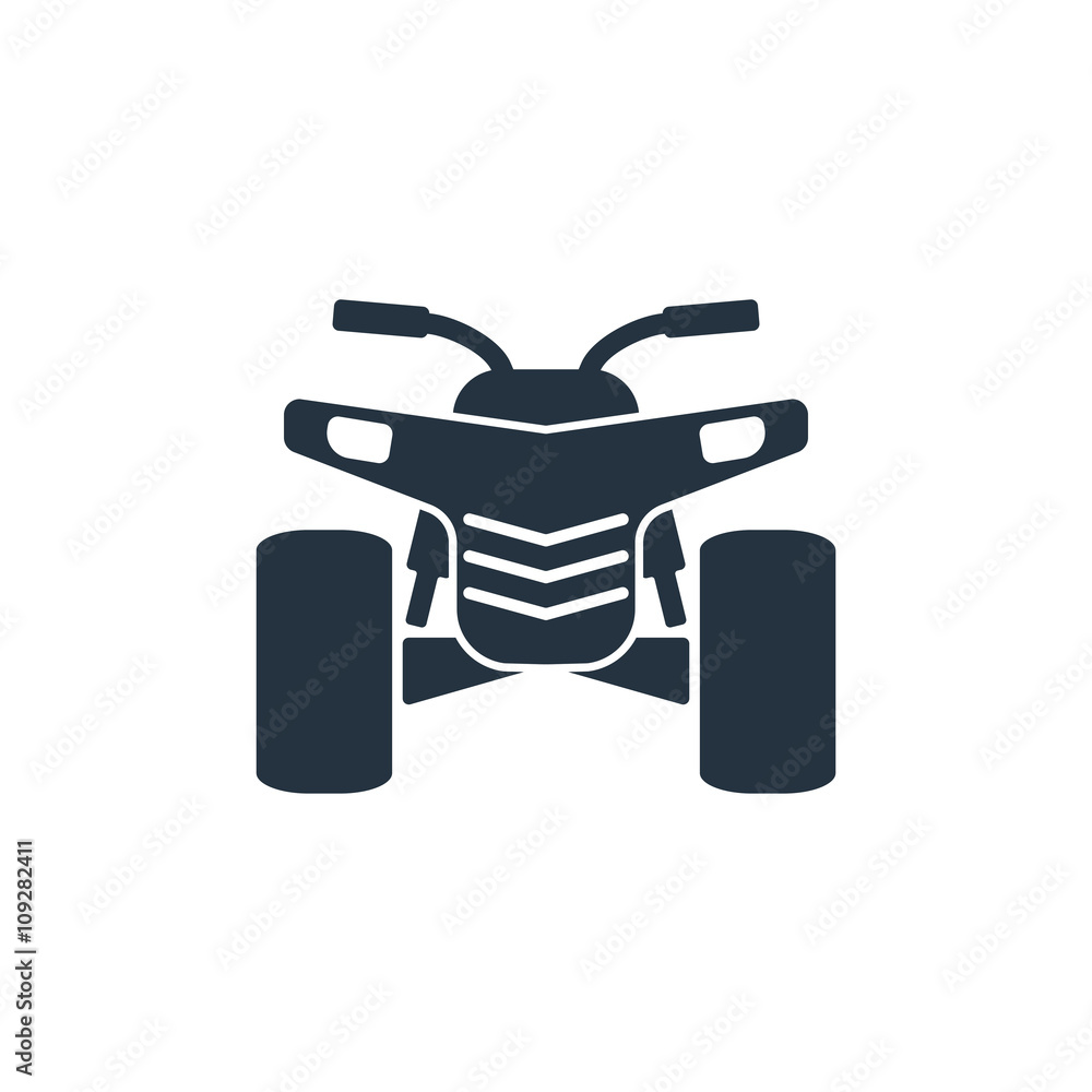 atv front Stock Vector | Adobe Stock