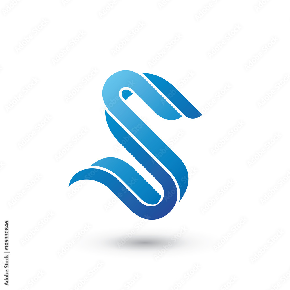 Double S Logo Stock Vector | Adobe Stock