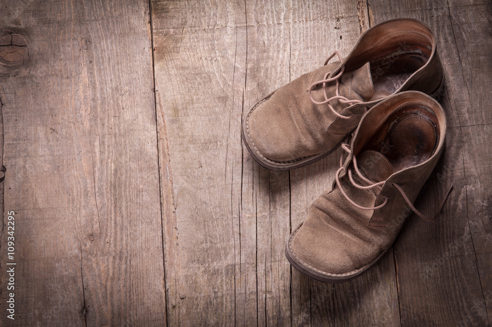 Old shoes Stock Photo | Adobe Stock