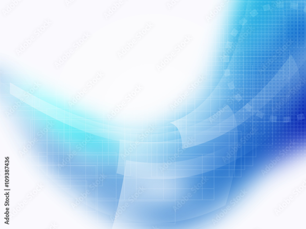 Abstract Blue technology background with line Stock Illustration ...