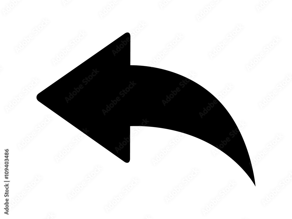 Reply message or reply chat flat icon for apps and websites Stock ...