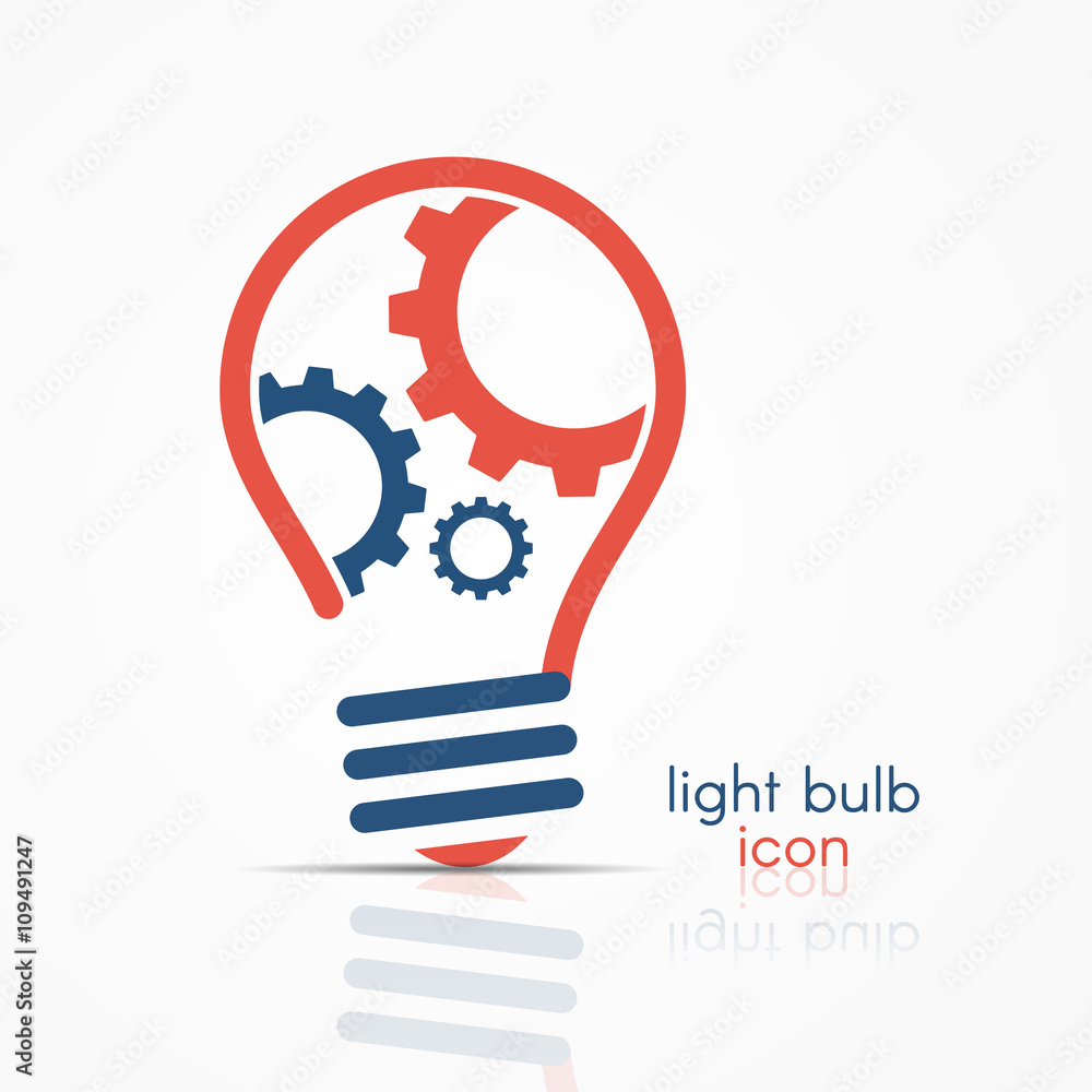 Light bulb idea icon.Light bulb logo, light bulb sign, light bulb ...