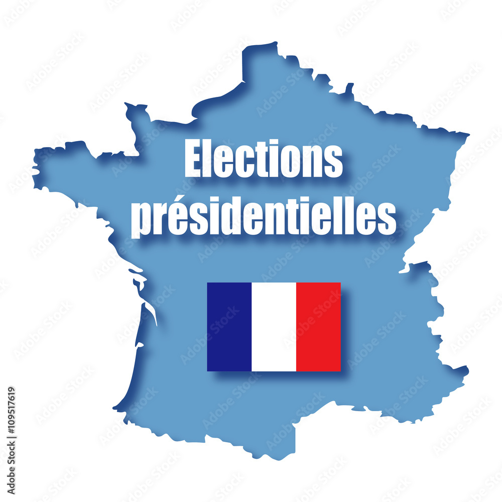 Elections présidentielles. France. vector de Stock | Adobe Stock