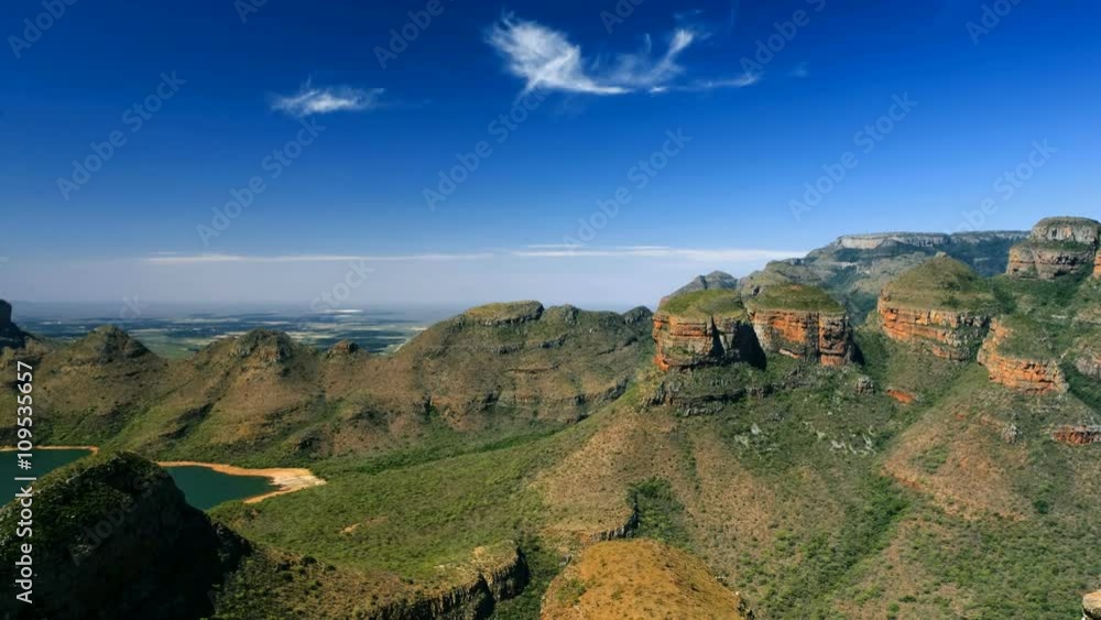 Republic of South Africa - Mpumalanga province. Blyde River Canyon (the ...