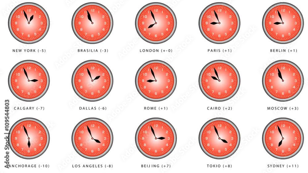 Time zone world. Time zone world time lapse. Map of world time zones ...
