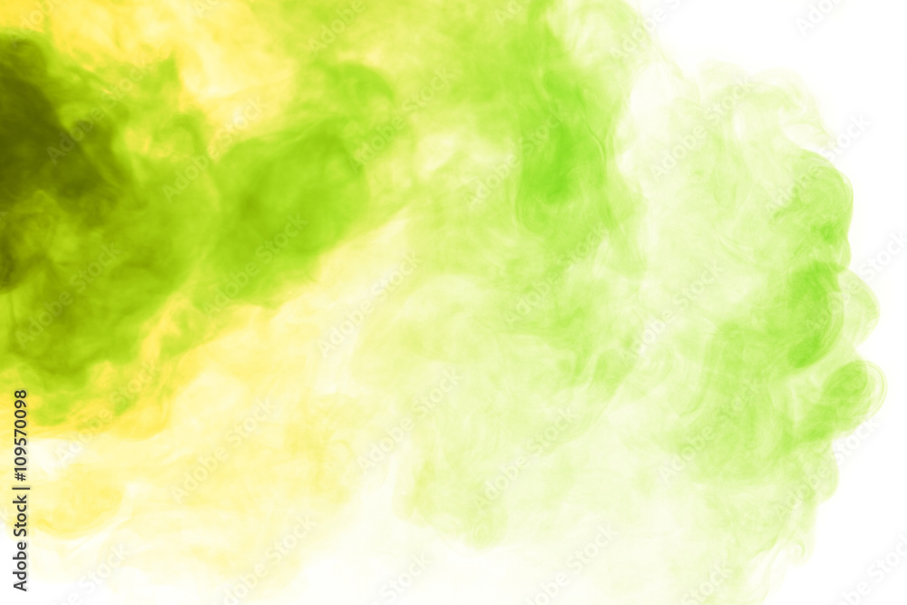 Abstract red green smoke hookah. Gaseous. Stock Photo | Adobe Stock