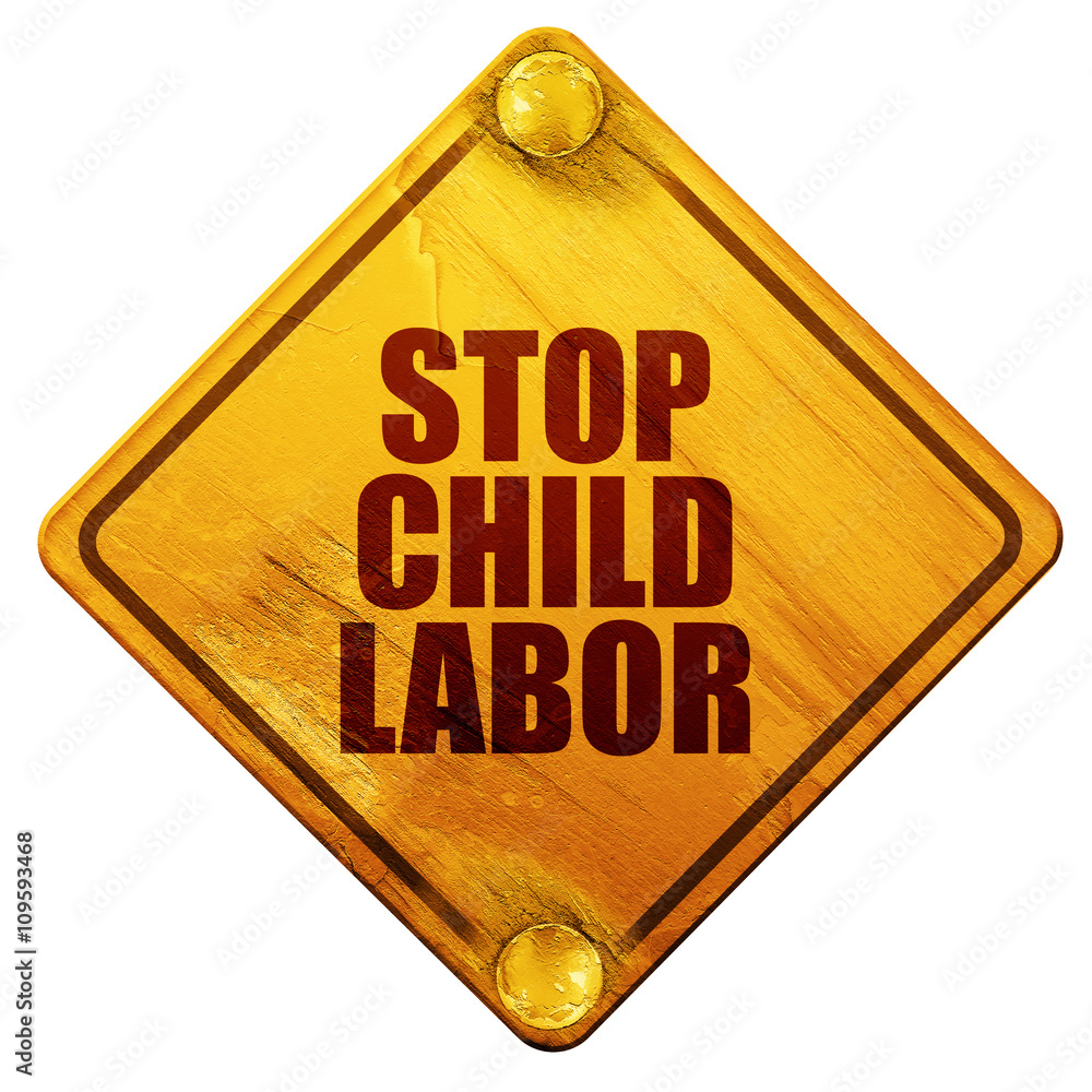 Stop Child Labor Hand