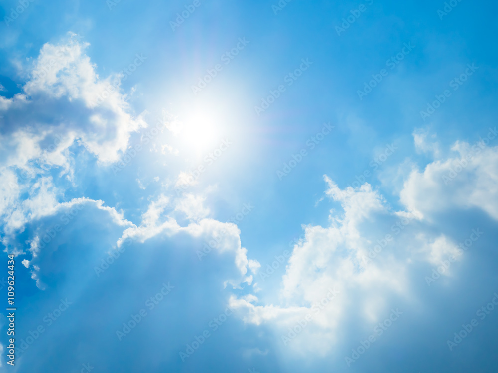 sky at noontime. Stock 写真 | Adobe Stock