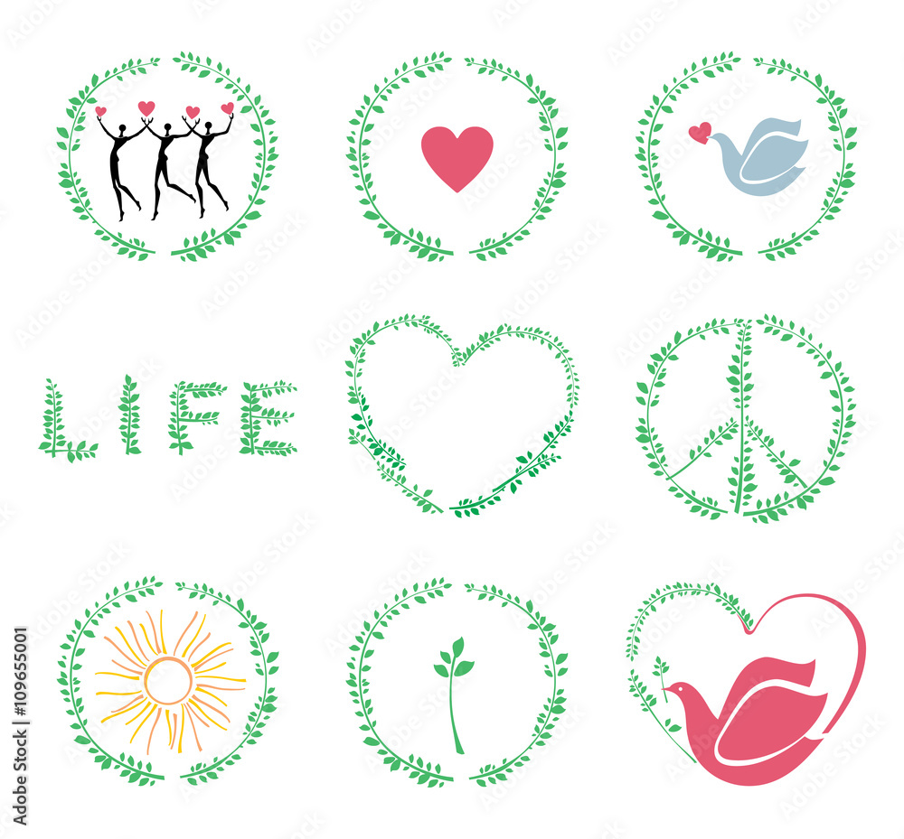 Peace Symbol Nature