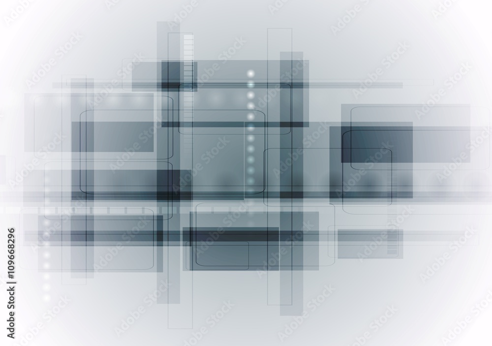 Light blue abstract technology background Stock Vector | Adobe Stock