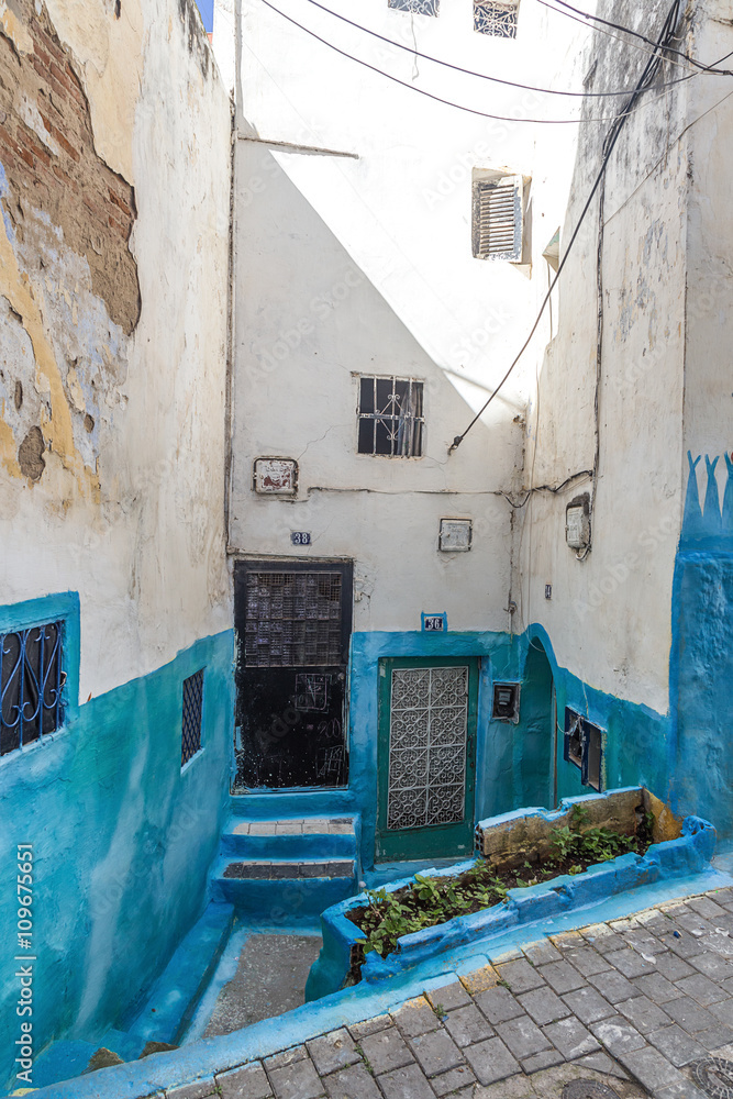 Medina, old part of Tangier, Morocco Stock Photo | Adobe Stock