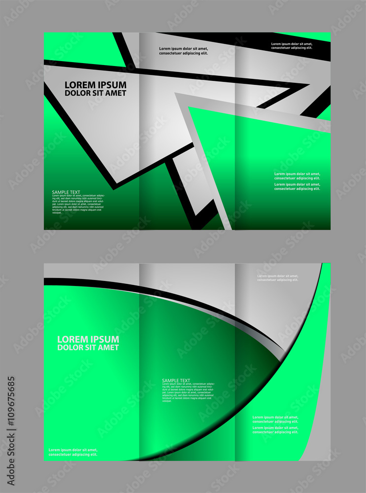 Brochure design template. Abstract background. for business, education ...