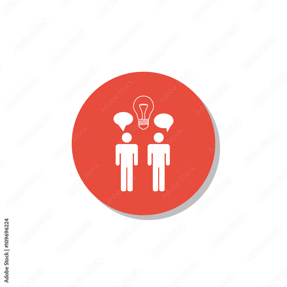 brainstorming icon, brainstorming symbol, brainstorming vector ...