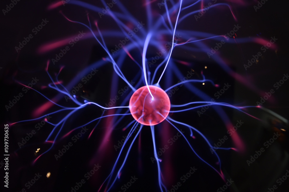 Tesla coil - physics experiment for children Stock Photo | Adobe Stock