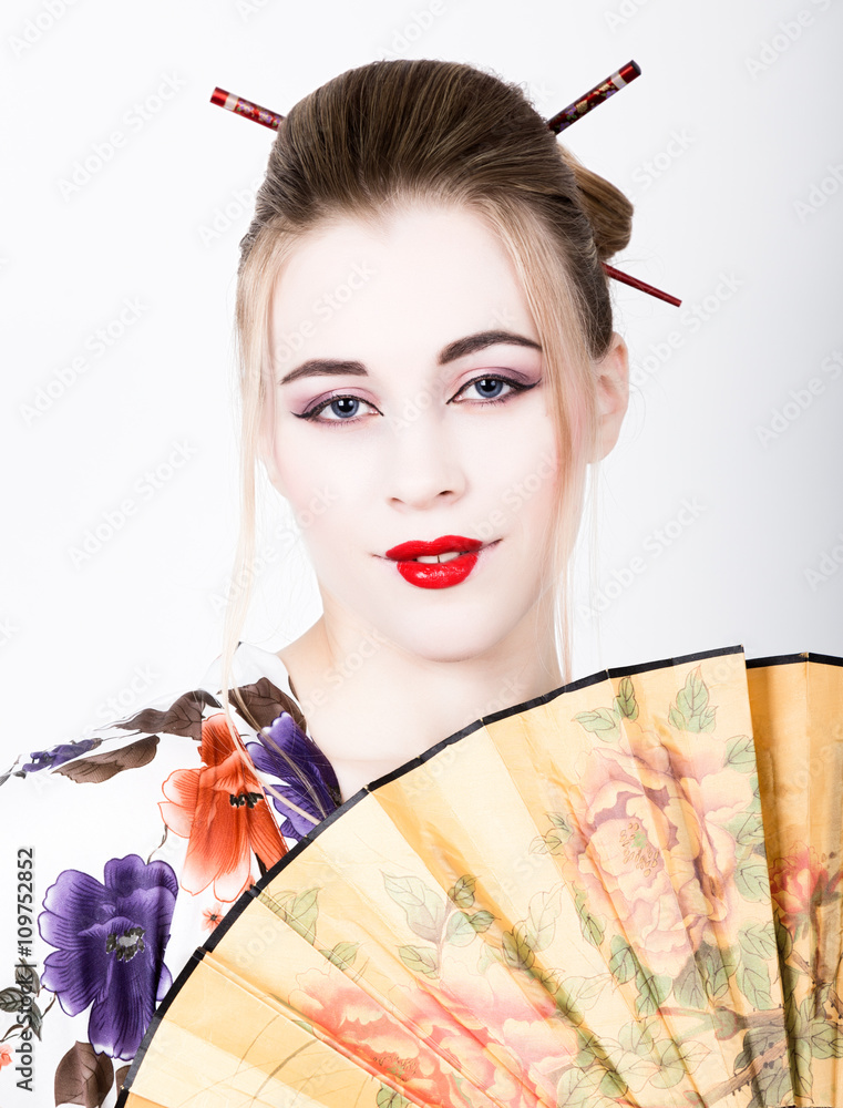 Chinese Geisha Girl Makeup | Saubhaya Makeup