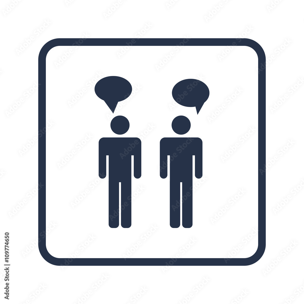 Discussion Icon Flat